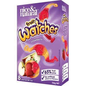 Nice & Natural Fruit Snack Watches 136g Reviews - Black Box