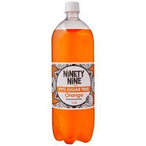 Ninety Nine Soft Drink Orange 99% Sugar Free Reviews - Black Box