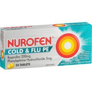 Nurofen Cold Remedy Cold & Flu Pe Tablets Reviews - Black Box