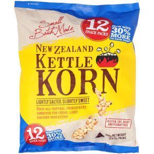 Nz Kettle Korn Popcorn 204g Reviews - Black Box
