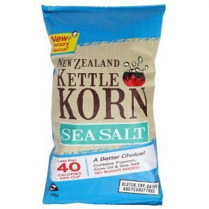 Nz Kettle Korn Popcorn Sea Salt Reviews - Black Box