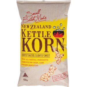 Nz Kettle Korn Popcorn Slightly Salted Slightly Sweet Reviews - Black Box