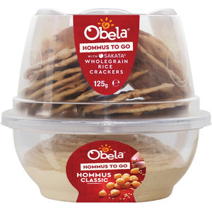 Obela Grab & Go Hummus Classic Reviews - Black Box