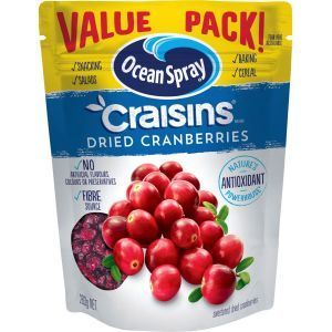 Ocean Spray Craisins Cranberries Original Reviews - Black Box