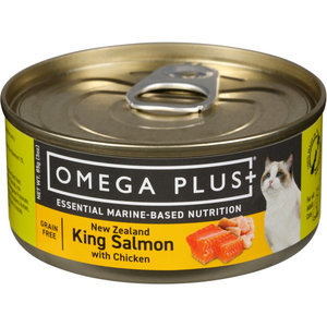 Omega Plus Wet Cat Food Salmon And Chicken In Gravy Reviews - Black Box