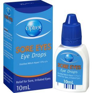 Optrex Eye Care Sore Eye Drops Reviews - Black Box