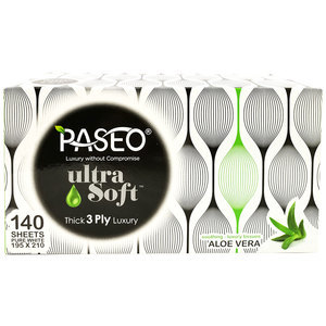 Paseo Tissues Facial Aloe Vera Reviews - Black Box