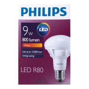 Philips Screw Light Bulb Led R80 9w 800 Lumen Warm Reviews - Black Box