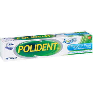 Polident Denture Adhesive Cream Reviews - Black Box