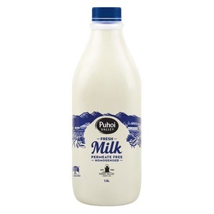 Puhoi Valley Milk Standard Homogenised Reviews - Black Box