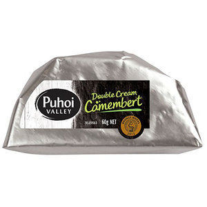 Puhoi Valley Soft White Cheese Double Cream Camembert Reviews - Black Box