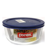 Pyrex Bowls Round With Lid 4 Cup Reviews - Black Box