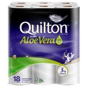 Quilton Toilet Paper 18pk Aloe Vera Reviews - Black Box