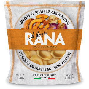 Rana Chilled Filled Pasta Pumpkin & Onion Ravioli Reviews - Black Box