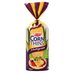 Real Foods Corn Thins Crispbread Multigrain Reviews - Black Box