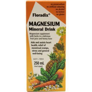 Red Seal Floradix Magnesium Tonic Reviews - Black Box