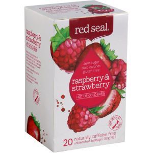 Red Seal Fruit Tea Raspberry & Strawberry Reviews - Black Box
