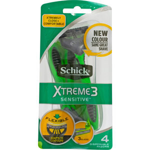 Schick Extreme 3 Disposable Sensitive Reviews - Black Box