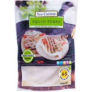 Sea Cuisine Squid Tubes Frozen Reviews - Black Box