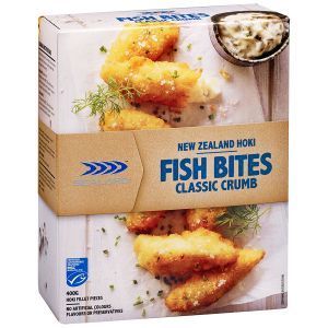 Sealord Fish Bites Classic Crumbed Hoki Reviews - Black Box