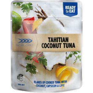 Sealord Tuna Pockets Tahitian Coconut Curry Reviews - Black Box
