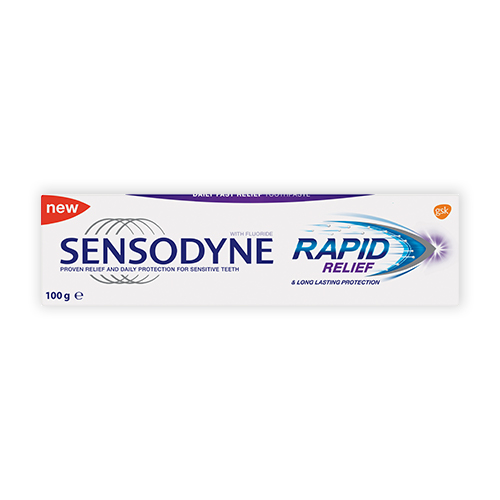 Sensodyne Toothpaste Rapid Relief Reviews - Black Box