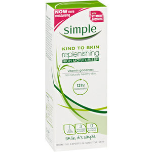 Simple Day Cream Replenishing Rich Reviews - Black Box