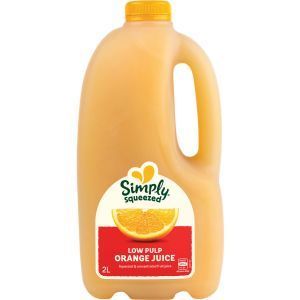 Simply Squeezed Orange Juice Low Pulp Reviews - Black Box