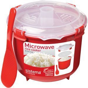 Sistema Microwave Rice Steamer Reviews - Black Box