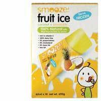 Smooze Ready To Freeze Fruit Ice Coconut & Pineapple Reviews - Black Box