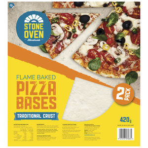 Stone Oven Pizza Bases 420g Reviews - Black Box