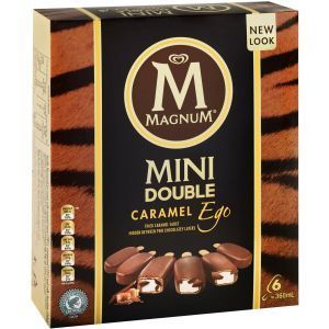 Streets Magnum Mini Ice Cream Double Caramel Ego 360ml Reviews - Black Box