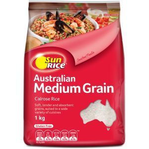 Sun Rice Medium Grain Rice Calrose White Reviews - Black Box