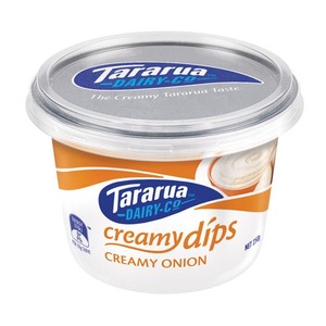Tararua Dip Creamy Onion Reviews - Black Box