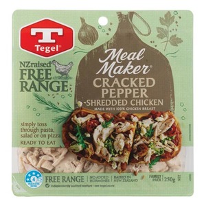 Tegel Meal Maker Free Range Chicken Shredded Cracked Pepper Reviews ...