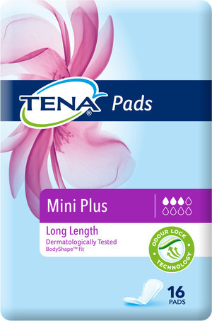 Tena Lady Womens Incontinence Pads Mini Plus Reviews - Black Box