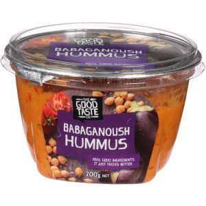 Good Taste Company Hummus Babaghanoush Reviews - Black Box
