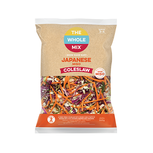 The Whole Mix Japanese Miso Coleslaw Kit Reviews - Black Box