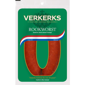 Verkerks Rookworst Dutch Smoked Rookworst Reviews - Black Box
