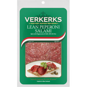 Verkerks Salami Sliced Lean Pepperoni Reviews - Black Box