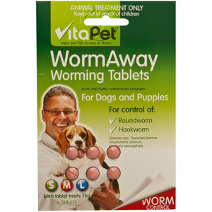 Vitapet Wormaway Dog Worm Treatment For Dogs & Puppies Reviews - Black Box