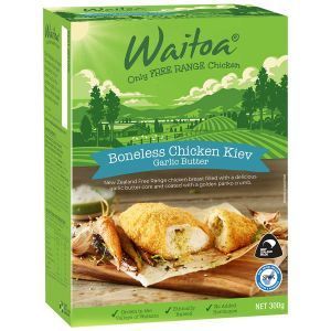 Waitoa Free Range Chicken Breast Garlic Butter Kiev Reviews - Black Box