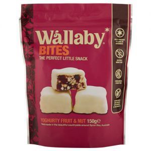 Wallaby Bites Fruit & Nut Bites Yoghurt Coated Gluten Free Reviews ...
