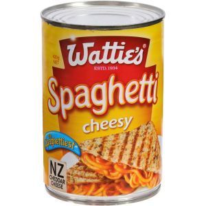 Wattie's Spaghetti Extra Cheesy Reviews - Black Box