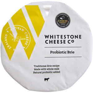 Whitestone Soft White Cheese Probiotic Brie Wheel Reviews - Black Box