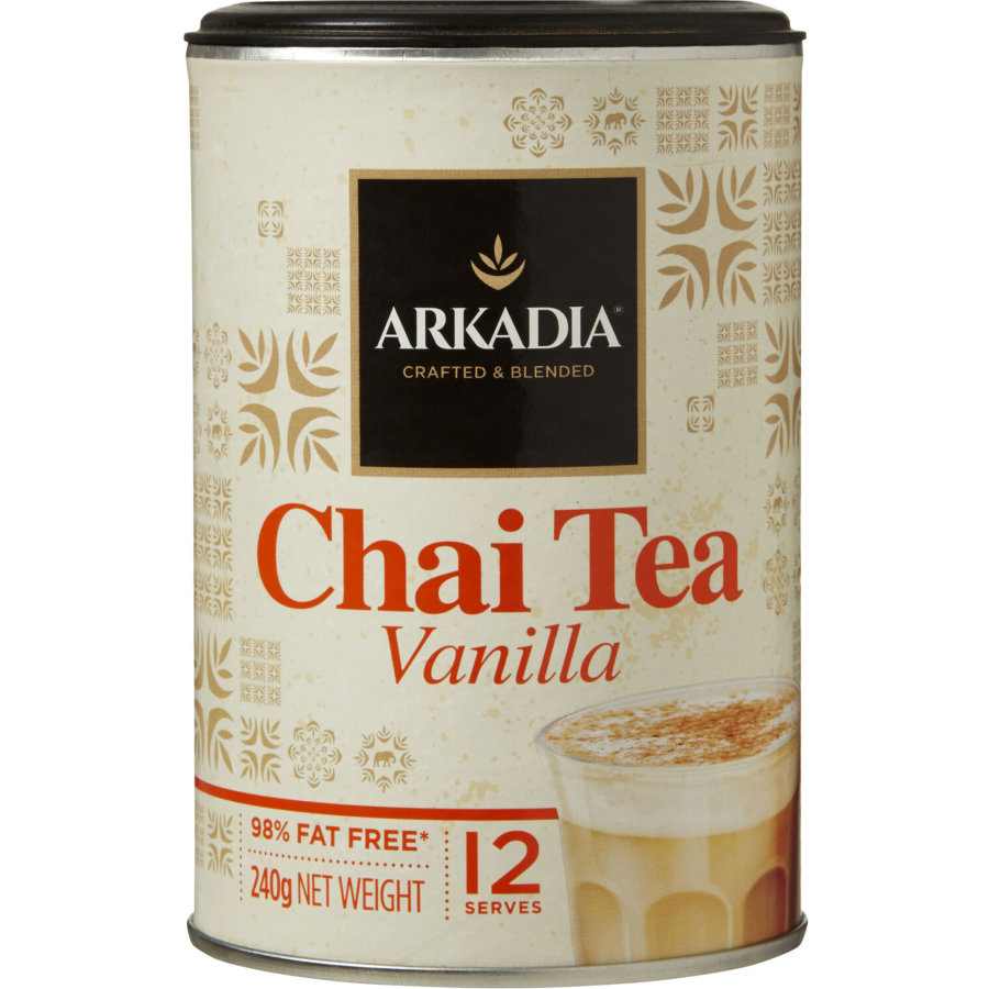 Arkadia Chai Tea Vanilla Mix Reviews - Black Box
