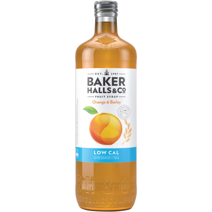 Baker Halls & Co Concentrate Orange Barley Low Calorie Reviews - Black Box