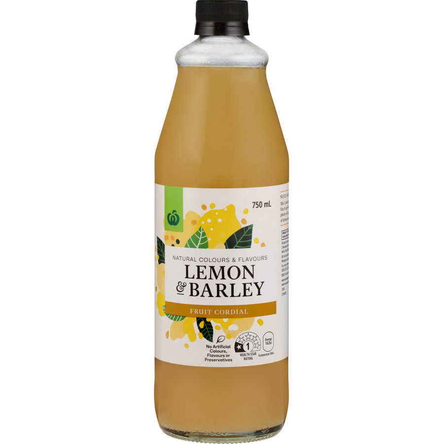 Countdown Cordial Lemon & Barley Reviews - Black Box