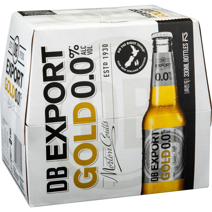 Db Export Gold Light Beer 0.0% Alcohol Reviews - Black Box