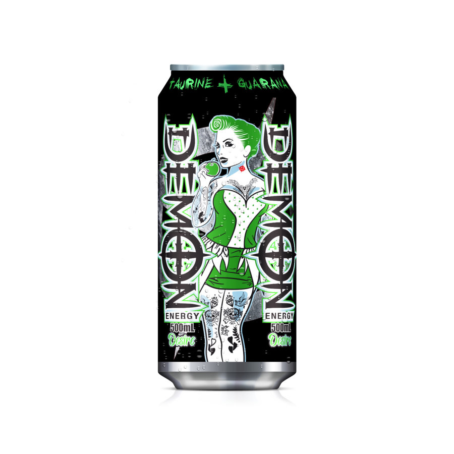 Demon Energy Drink Desire Reviews - Black Box